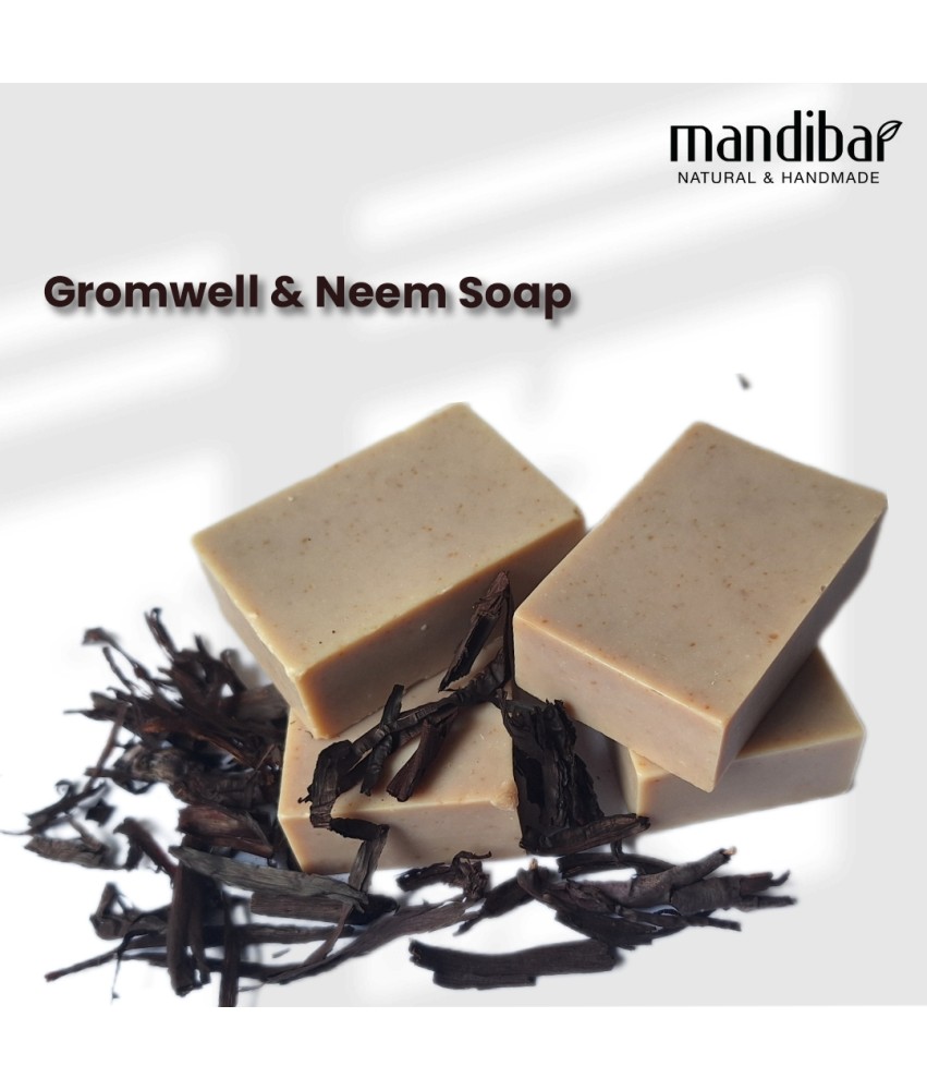 Gromwell & Neem Soap - Natural Skincare with Powerful Healing Properties